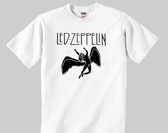 LED ZEPPELIN 2 shirt white led zeppelin t-shirt children child ...