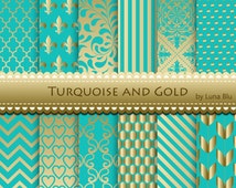 Popular items for gold scrapbook paper on Etsy