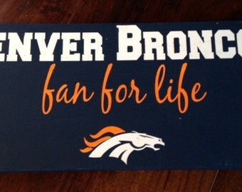 Popular items for denver broncos fan on Etsy
