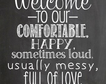 Popular items for home chalkboard on Etsy