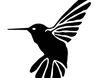 Stencil colibri | Etsy