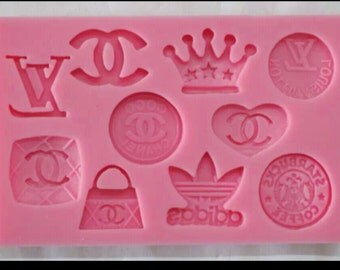 Famous Logos Brand Silicone Heat Safe Polymer Resin Clay Fondant ...