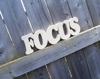 Focus sign | Etsy