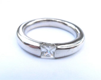 Diamond thumb ring | Etsy