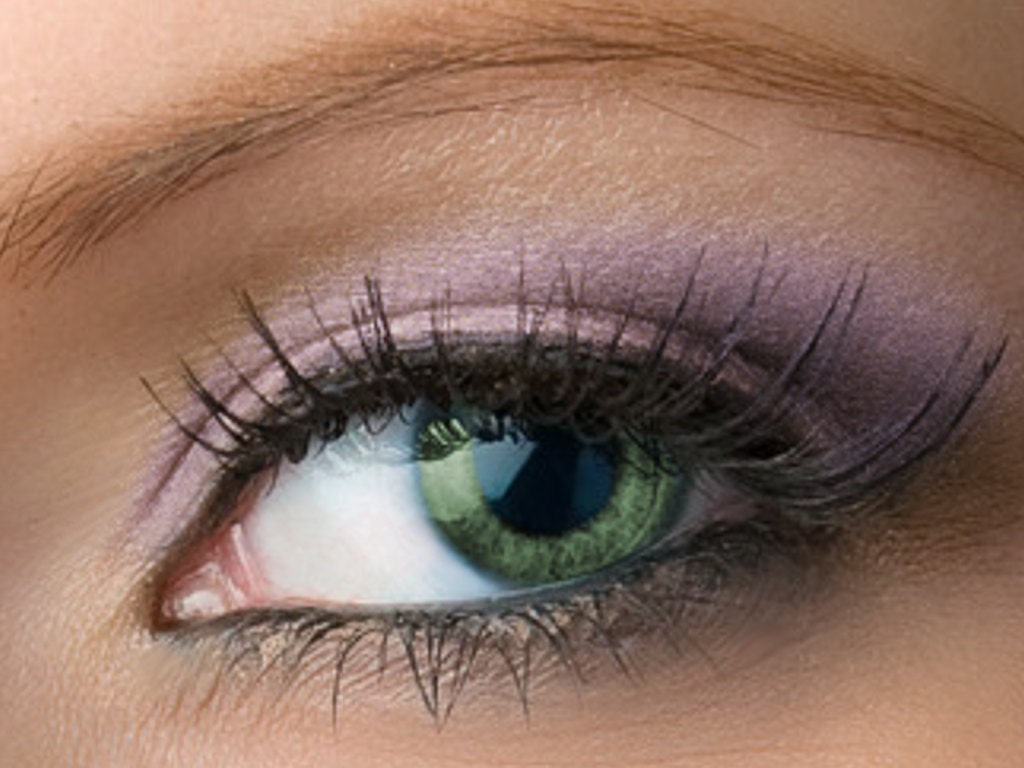 Purple Eyeshadow with Shimmer Highborn Muted
