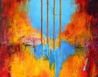 Sale Original Art Canvas Handmade Abstract Acrylic Art Painting