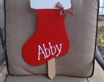 Christmas yard sign | Etsy