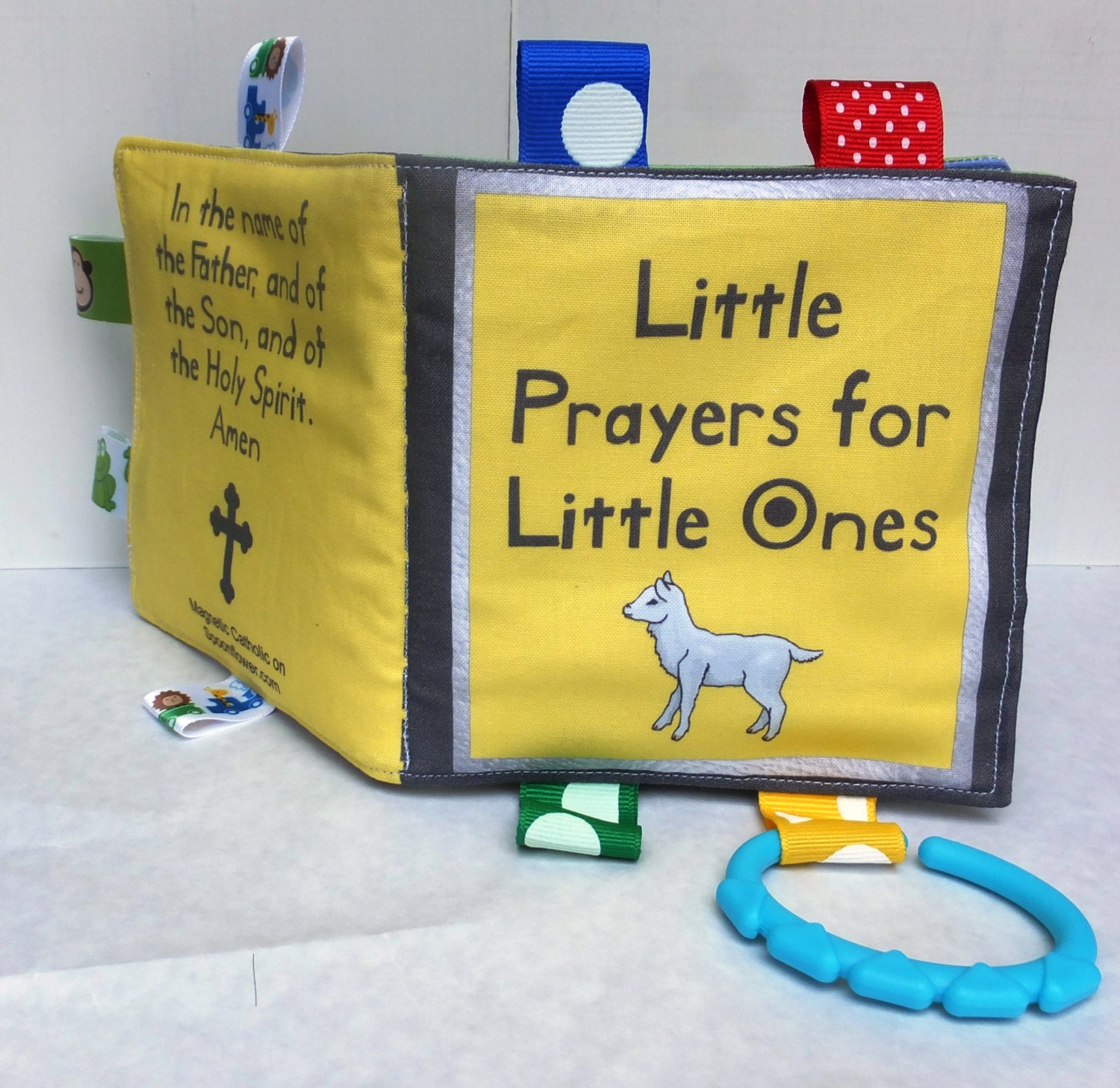 Little Prayers for Little Ones / Cloth Book / Soft Book / Baby