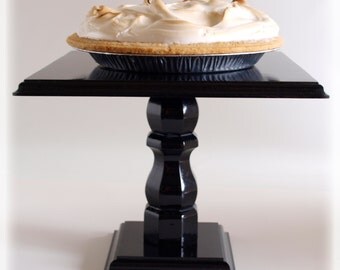 Dessert Stand, Black Wedding Cake Decoration, Milk Glass Cake Stands ...