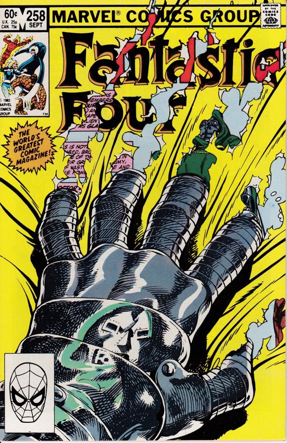 Fantastic Four 1961 1st Series 258 September 1983 Issue