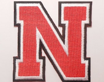 Nebraska Cornhuskers Letter N College University Football Logo Badge ...