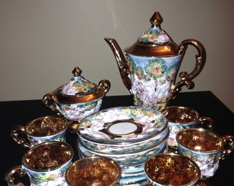 Popular items for italian tea set on Etsy