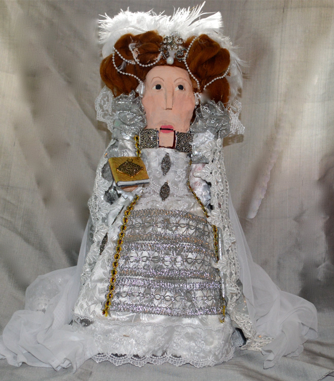 Limited Edition Nutcracker Queen Elizabeth I by UneekDollDesigns
