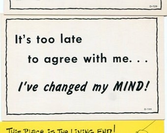 Humorous postcard | Etsy