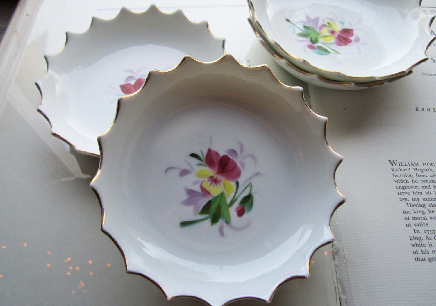 4 Vintage Ceramic Victoria Pottery Altrohlau Bohemia – Haute Juice