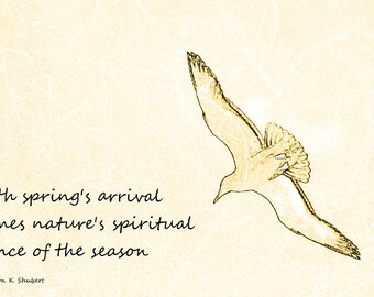 Popular items for flying birds art on Etsy