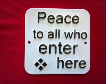 Popular items for peace to all on Etsy