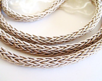 Navy Blue Satin Twisted Cord Wrapped Thread Cord by vess65 on Etsy