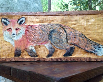 Log cabin painting | Etsy