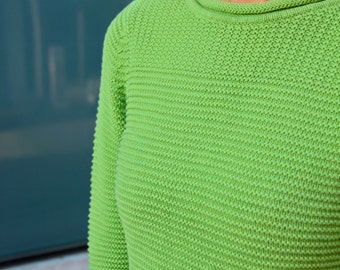 90s colorful sweater | Etsy