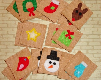 Felt memory game | Etsy