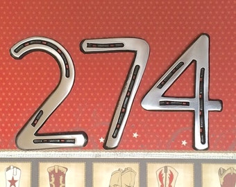Metal house numbers | Etsy