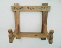 wall mount wine rack items on Etsy | Unique & Handmade