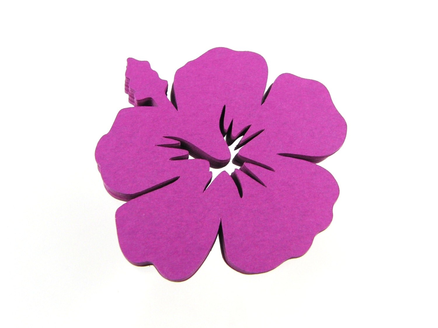 Hibiscus Paper Cut Outs set of 25
