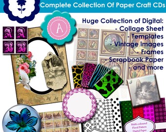 Unique scrapbooking frames related items | Etsy