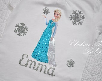 Queen Elsa Shirt, Frozen Birthday Shirt, Elsa Birthday shirt, Anna ...