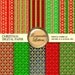 Christmas digital paper pack digital Christmas scrapbook paper