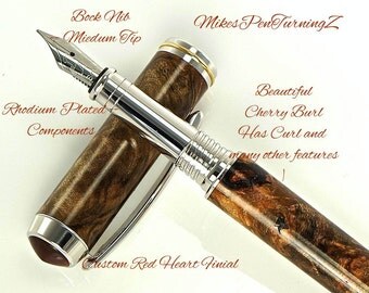 Popular items for custom fountain pen on Etsy