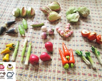 Popular items for ceramic vegetables on Etsy