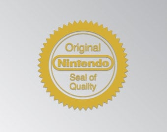 Mario Repair Nintendo Logo Sticker Decal Bumper Sticker