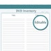 Missed Call Log Fillable PDF Printable Household by OrganizeLife