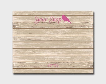 Headband Card Bow Card Display Card design Printable Custom Premade ...