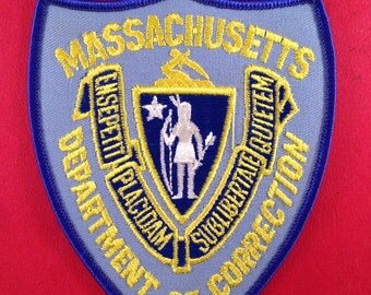 Massachusetts Department of Corrections Uniform Patch