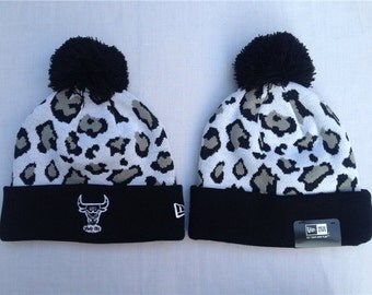 Chicago Bulls Beanie skully Hat Cap Concrete elephant print jordan