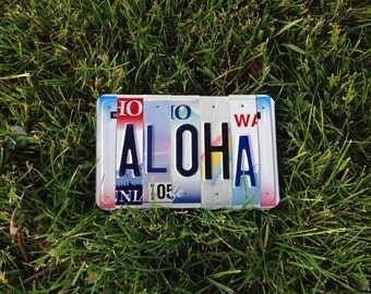 OHANA License Plate Art Made in Hawaii by TravelingSoulStudio