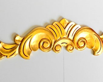 Popular items for gold scroll on Etsy