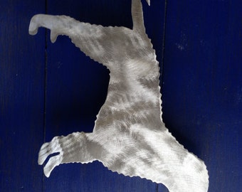 Greyhound Dog Christmas Tree Topper Holiday by ScreenDoorGrilles