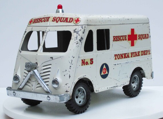 Vintage Tonka 1956 Rescue Squad Truck
