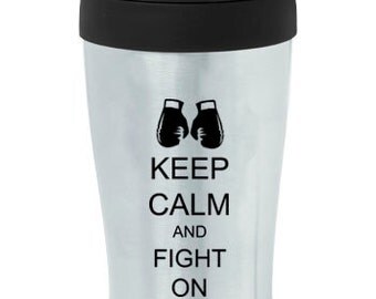 Popular items for keep calm fight on on Etsy