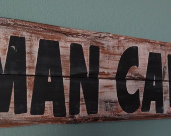 Popular items for rustic man cave sign on Etsy