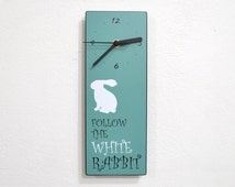Popular items for follow the white rabbit on Etsy