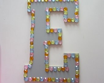 Popular items for bedazzled letter on Etsy