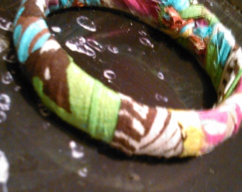 Popular items for Fabric Bangles on Etsy