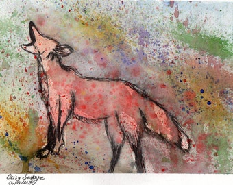 Popular items for original fox on Etsy