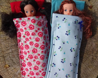 Handmade retro inspired dolly clothes let's play by JollyDollyShop