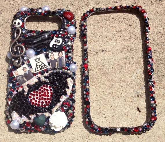 Items similar to Fall Out Boy Bling Phone Case on Etsy